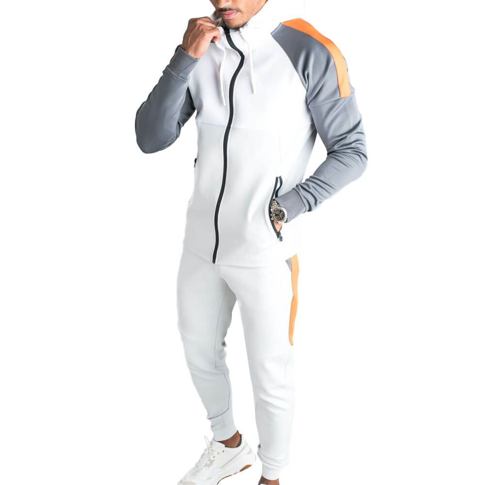 Custom Men Fleece Tracksuit Active Wear Set - uga