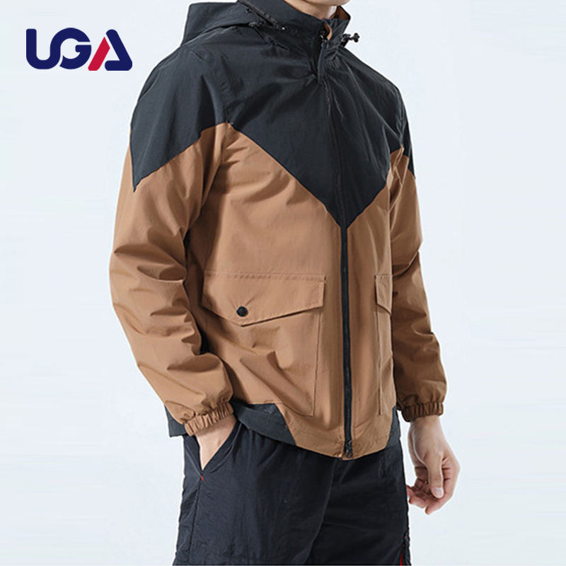 Wholesale Men Gym Sport Jacket Winter Workout Fitness Windbreaker ...
