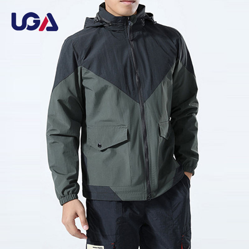 Wholesale Men Gym Sport Jacket Winter Workout Fitness Windbreaker ...